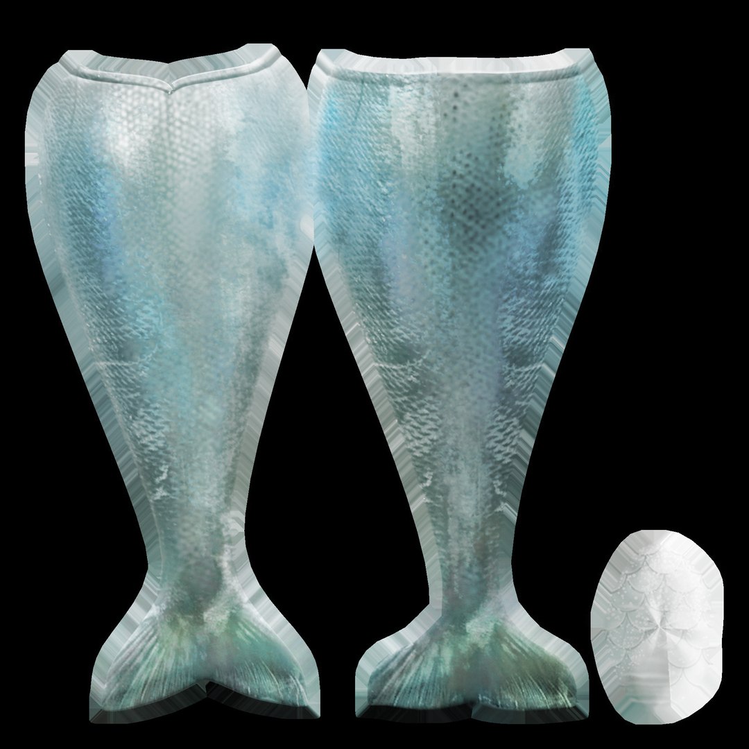 3D Mermaid Tail - TurboSquid 1889288