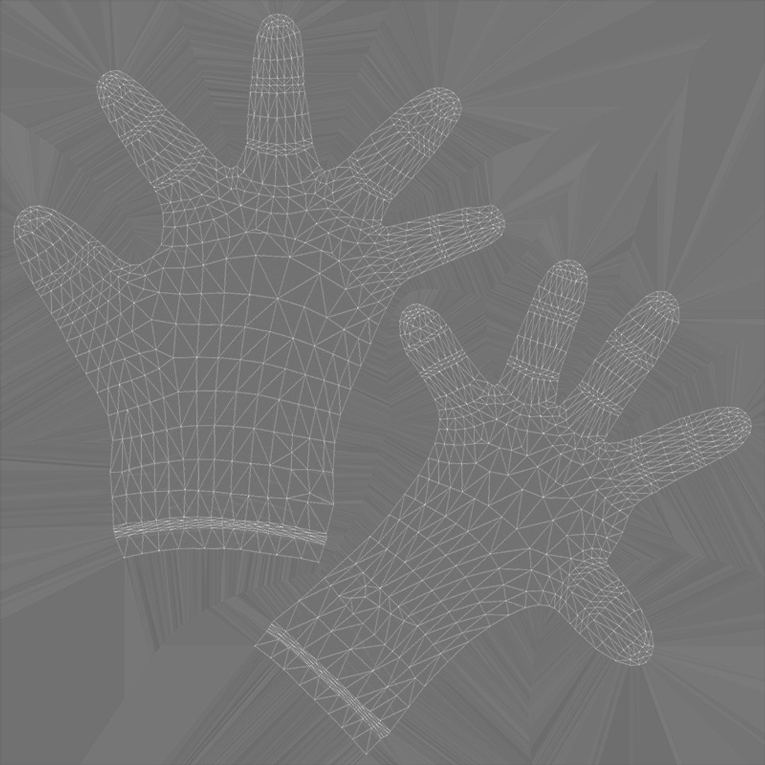 3D Medical Glove Model - TurboSquid 2186994