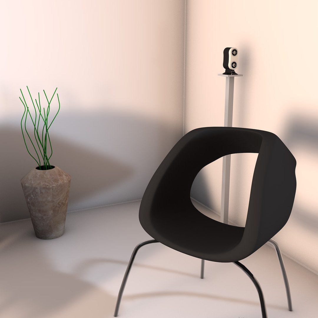 3d model designs living room corner
