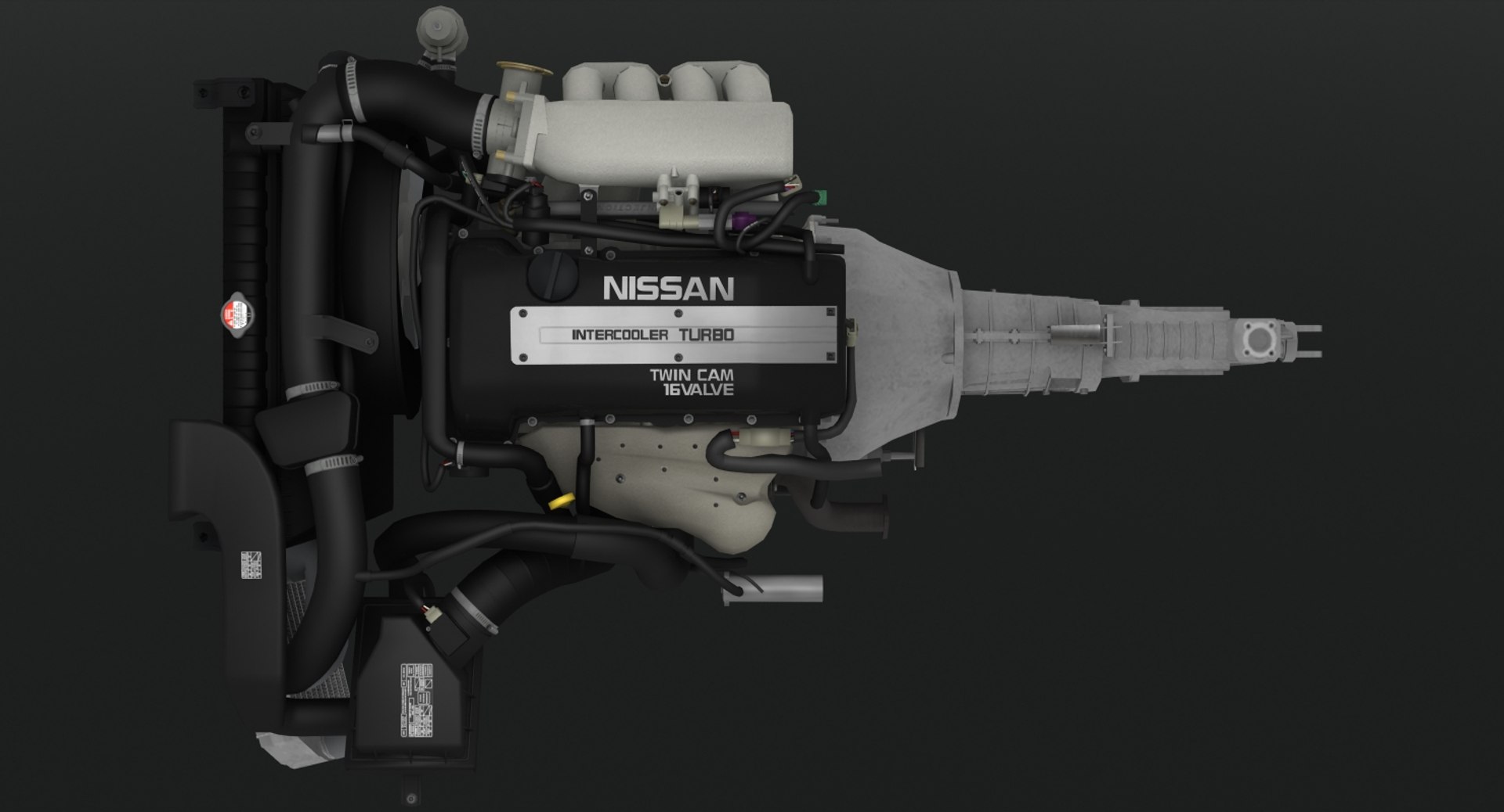 3D Model Nissan Sr20det 2 0l - TurboSquid 1415350