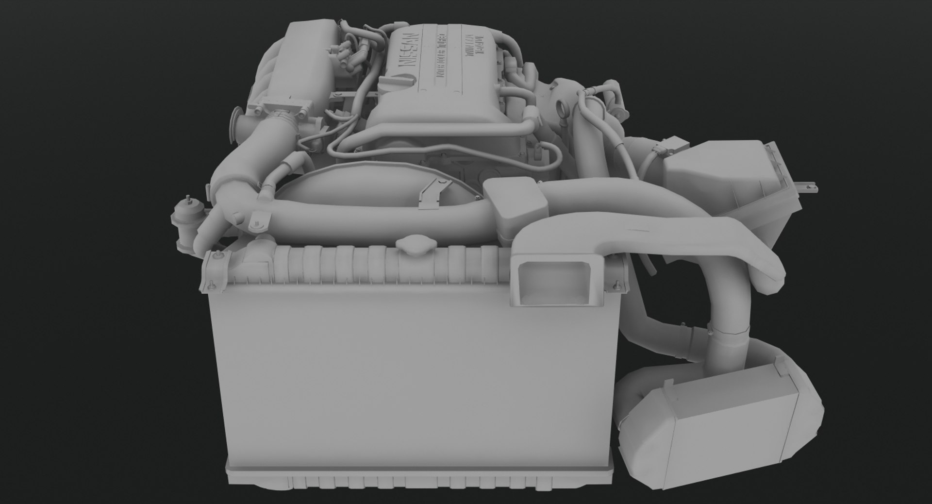 3D model nissan sr20det 2 0l - TurboSquid 1415350