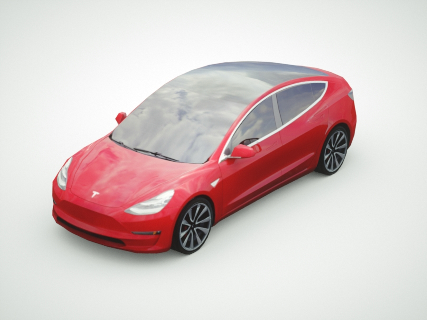 3d 2016 Tesla 3