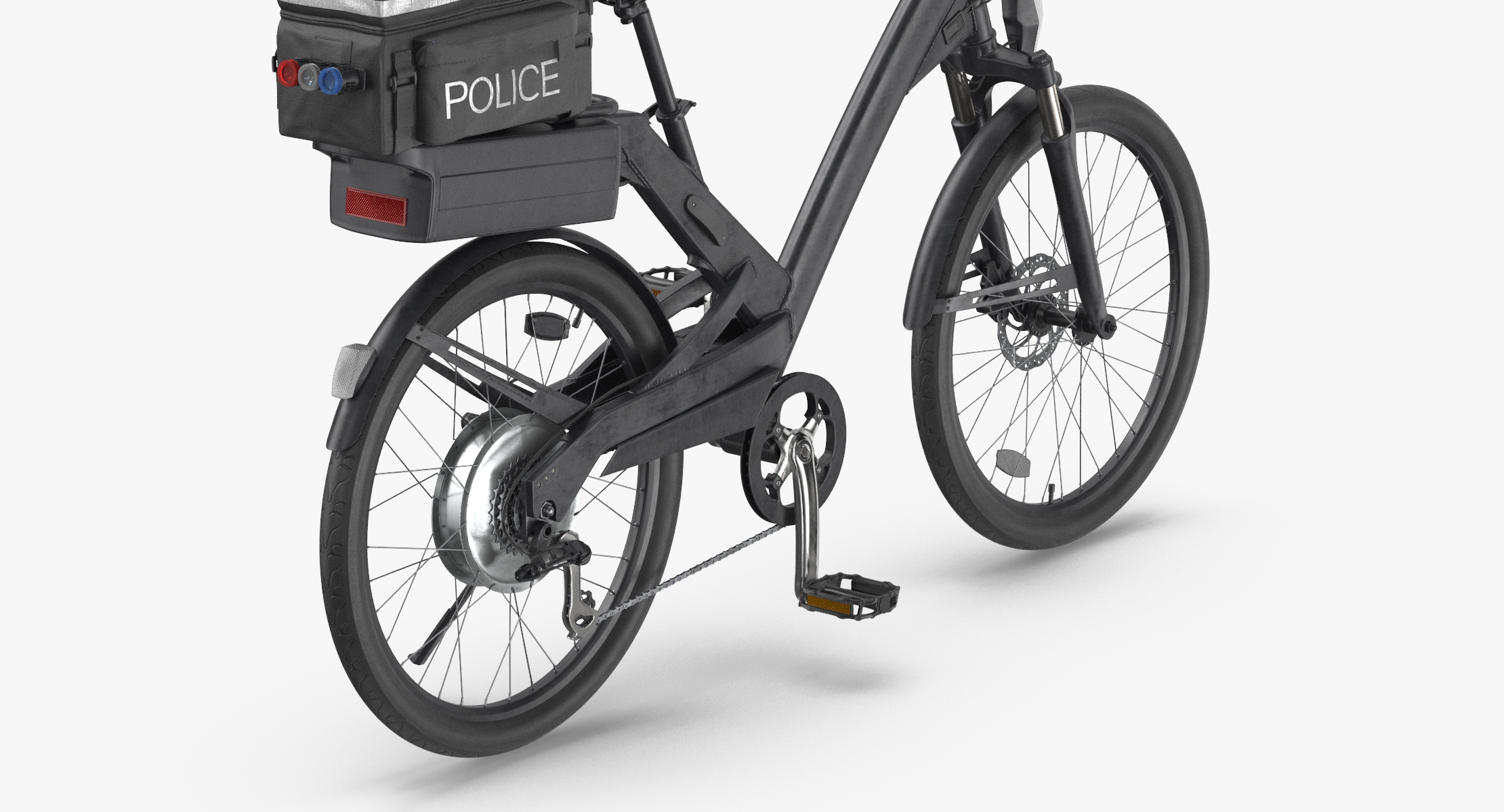 Police bike rigged model - TurboSquid 1182464