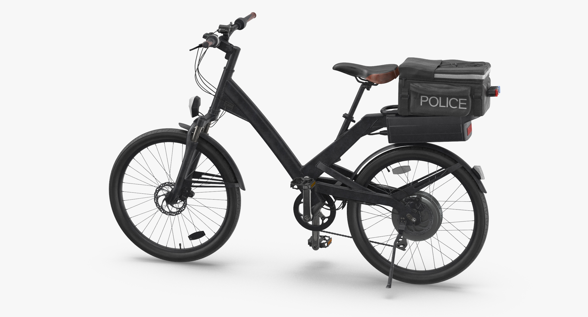 Police bike rigged model - TurboSquid 1182464