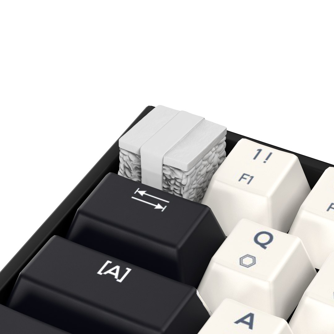 3D Model Square Sushi Keycap For Mechanical Keyboard 3D Print Model ...