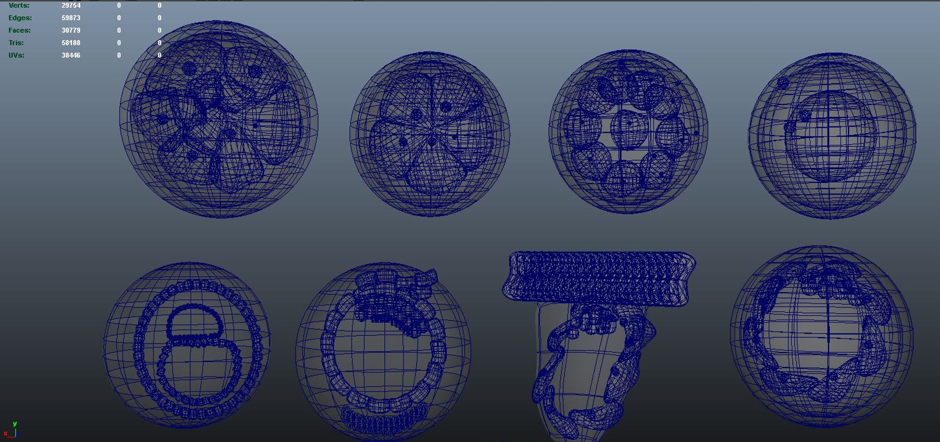 Human early development stades anatomy model - TurboSquid 1962815