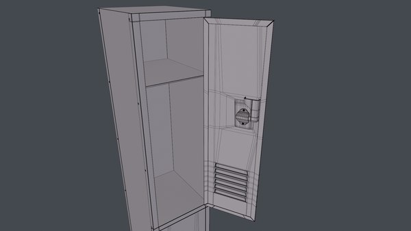 3D Locker model - TurboSquid 1944882