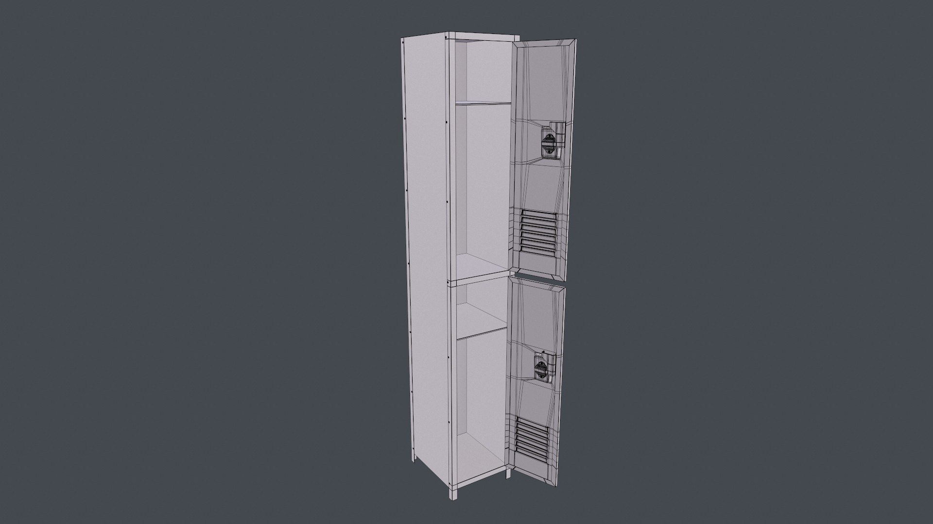 3D Locker Model - TurboSquid 1944882