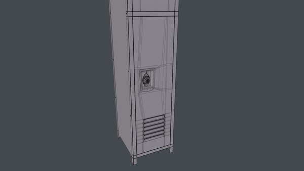 3D Locker model - TurboSquid 1944882