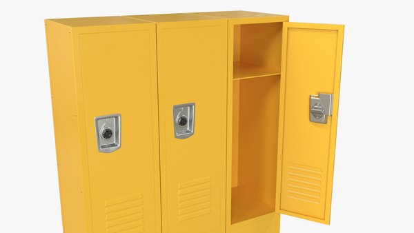 3D Locker model - TurboSquid 1944882