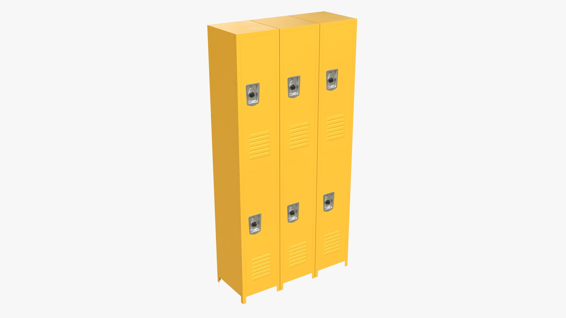 3D Locker Model - TurboSquid 1944882
