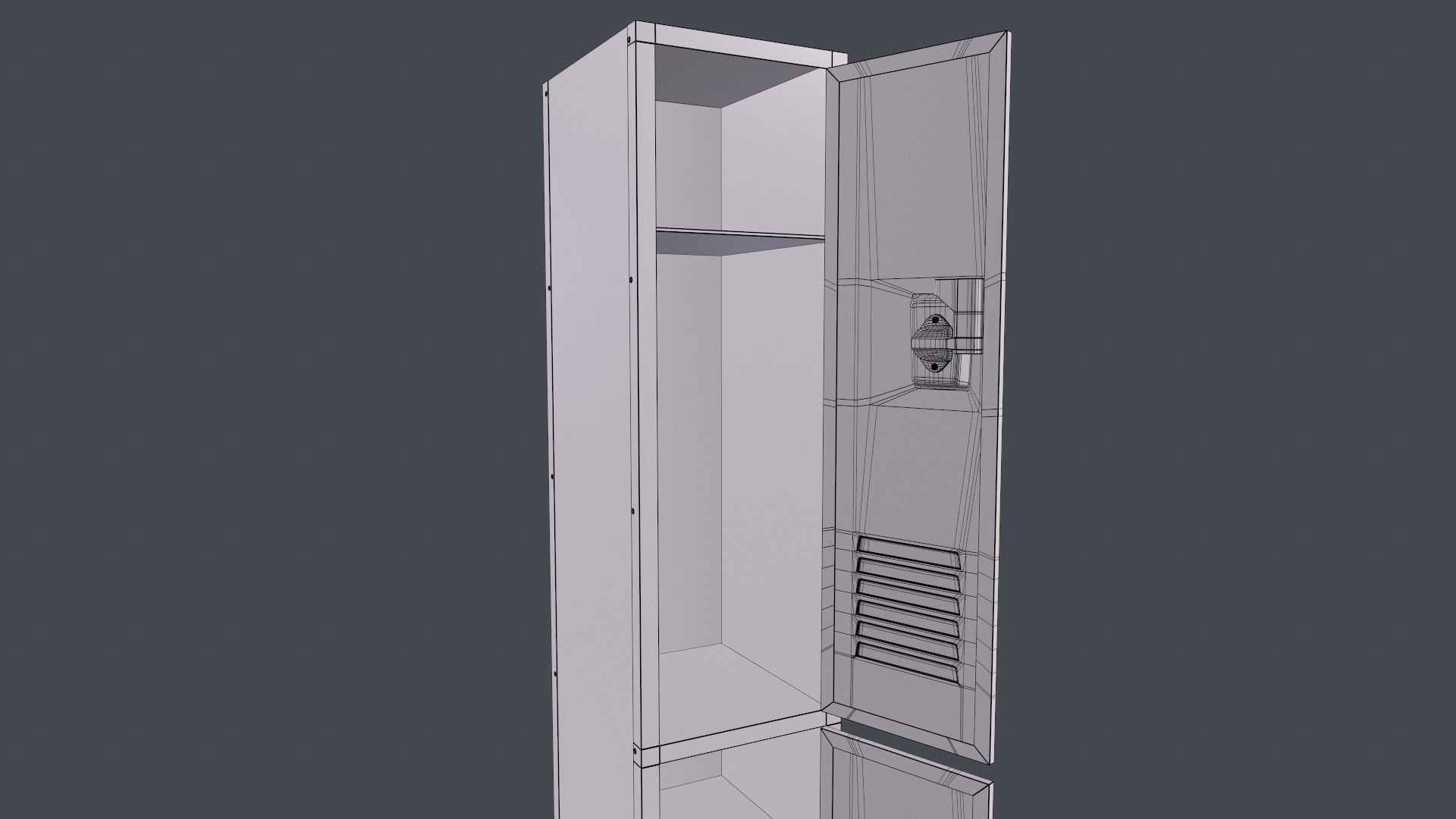 3D Locker Model - TurboSquid 1944882
