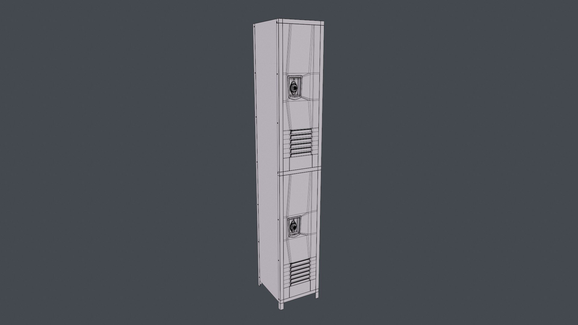 3D Locker Model - TurboSquid 1944882