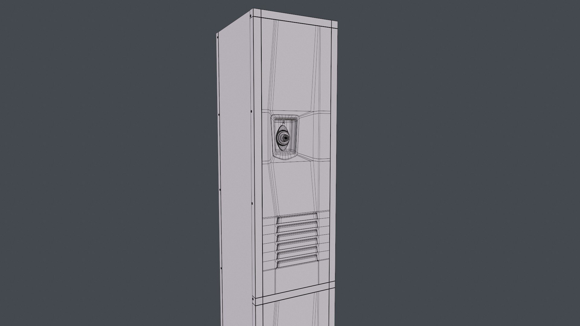 3D Locker Model - TurboSquid 1944882