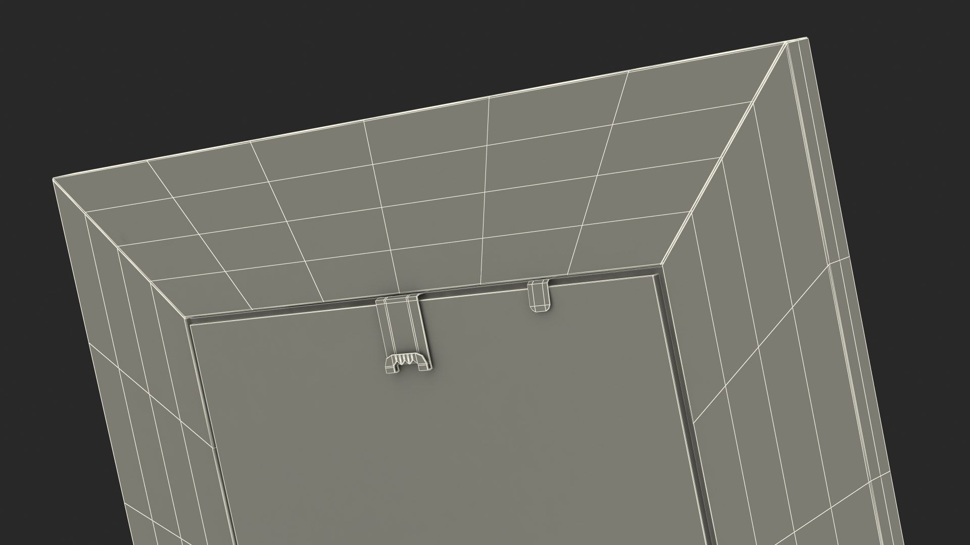 Plastic photo frame 3D - TurboSquid 1615485