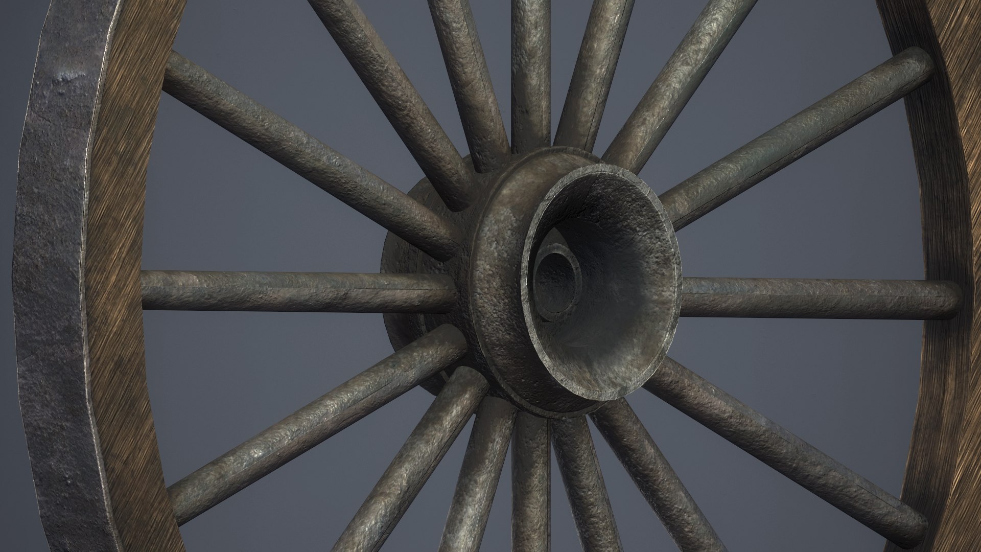 Cart Wheel 3D Model model - TurboSquid 1897208