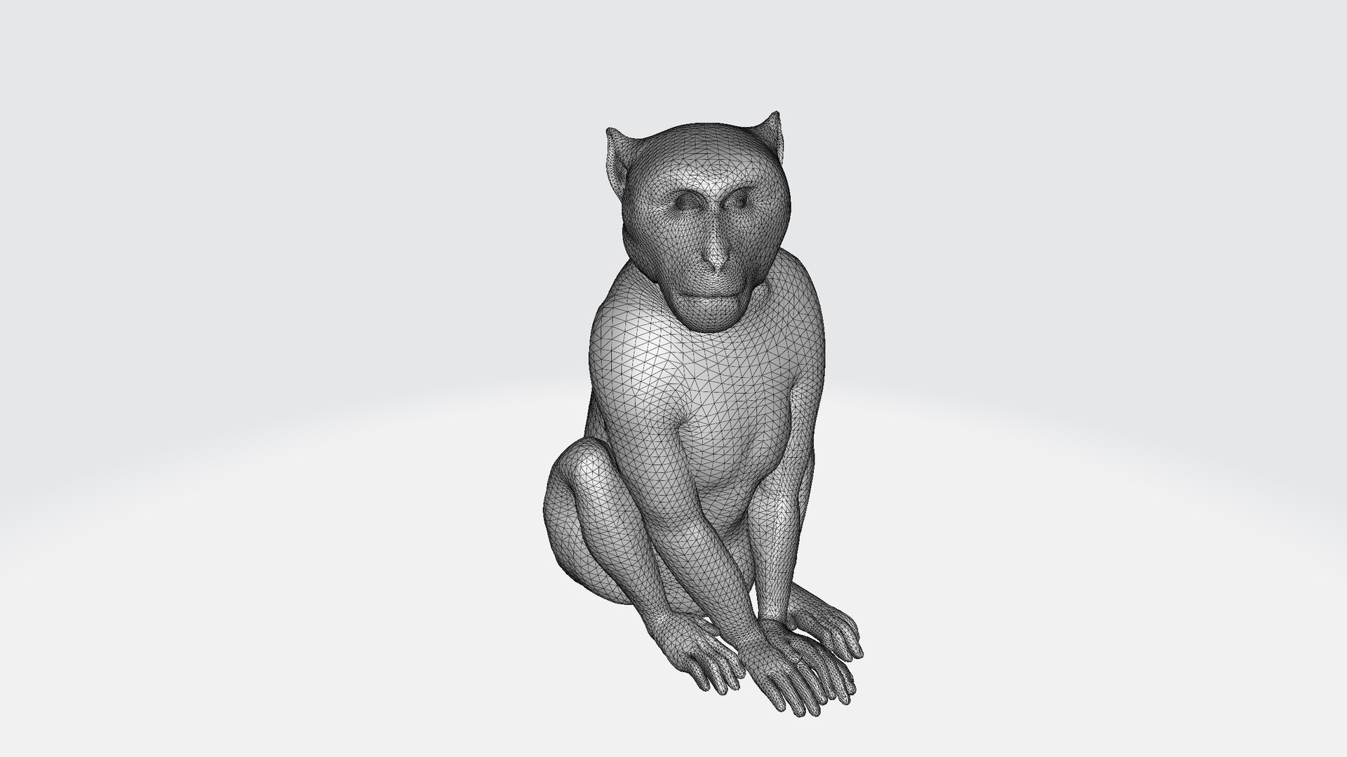 3D Monkey Model - TurboSquid 2355930