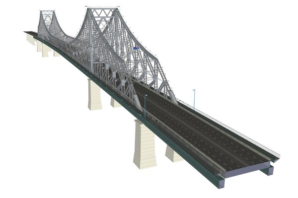 Free SketchUp Bridge-Flyover Models | TurboSquid