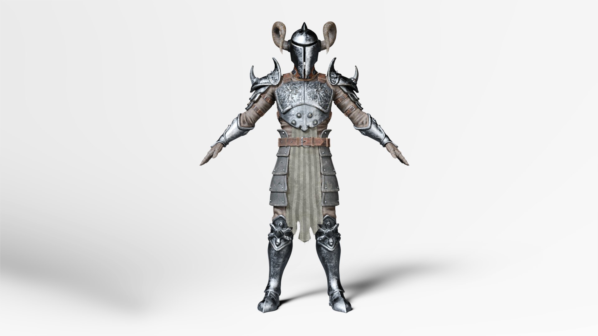 Knight Fantasy Armor 3D Model - TurboSquid 1901167