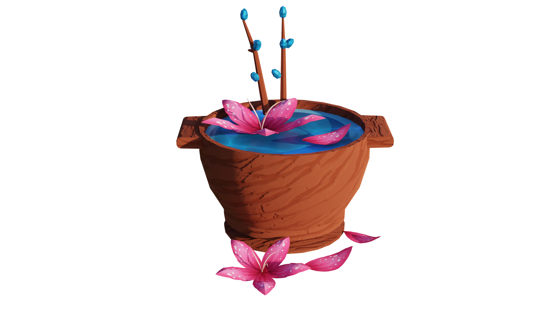 Flower Soup 3D Model - TurboSquid 2070599