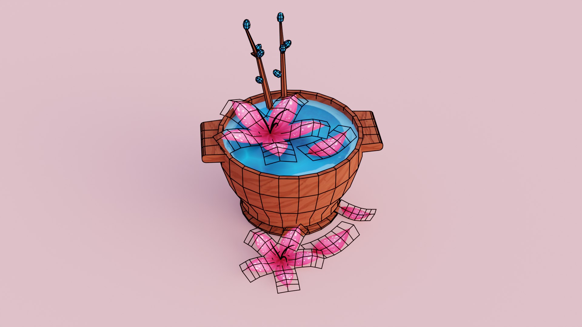 Flower Soup 3D Model - TurboSquid 2070599