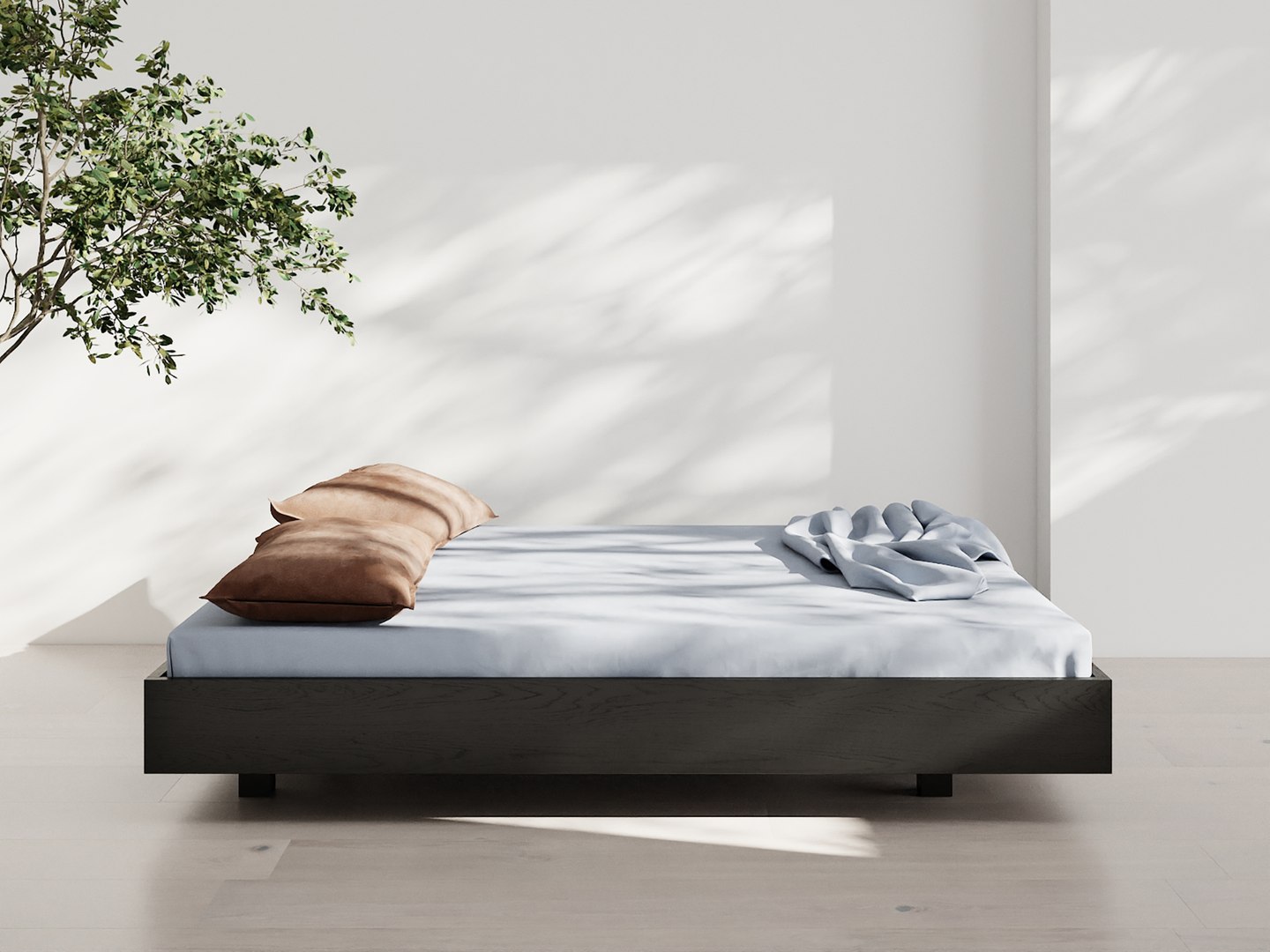 Simple 160 Bed 3D Model - TurboSquid 2184744