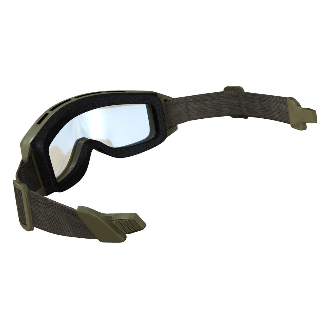 Tactical Goggle 3D Model - TurboSquid 1372657