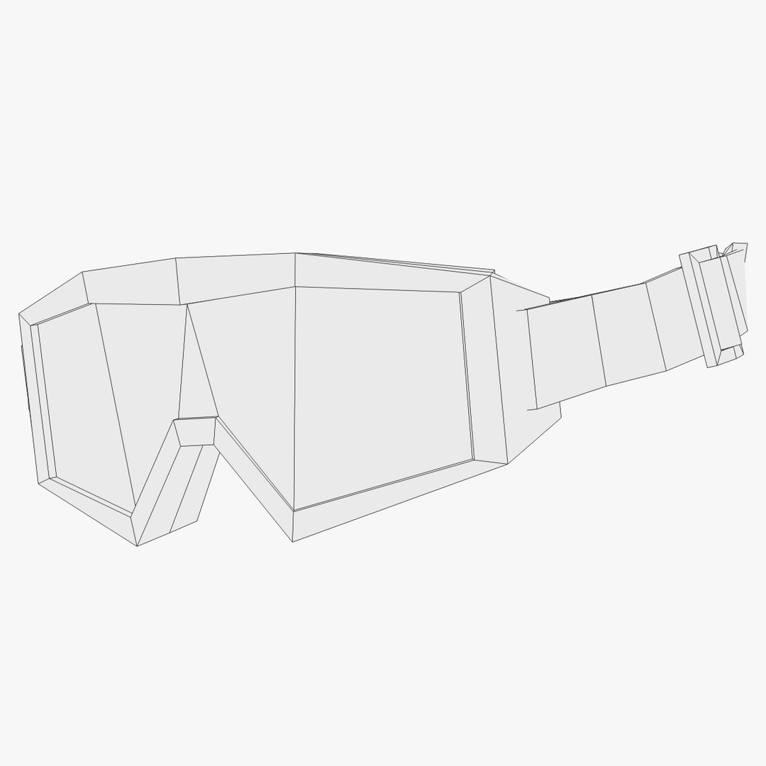 Tactical Goggle 3D Model - TurboSquid 1372657