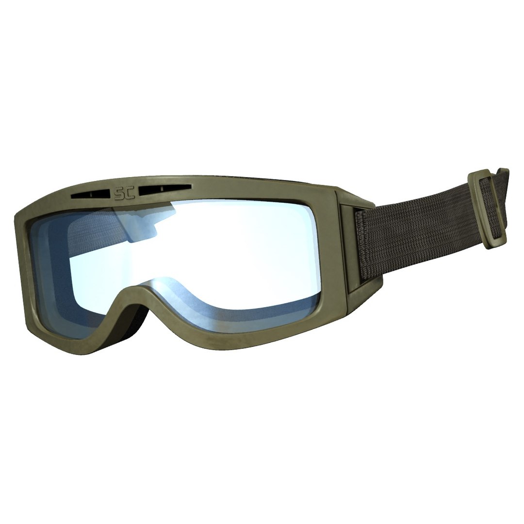 Tactical Goggle 3D Model - TurboSquid 1372657