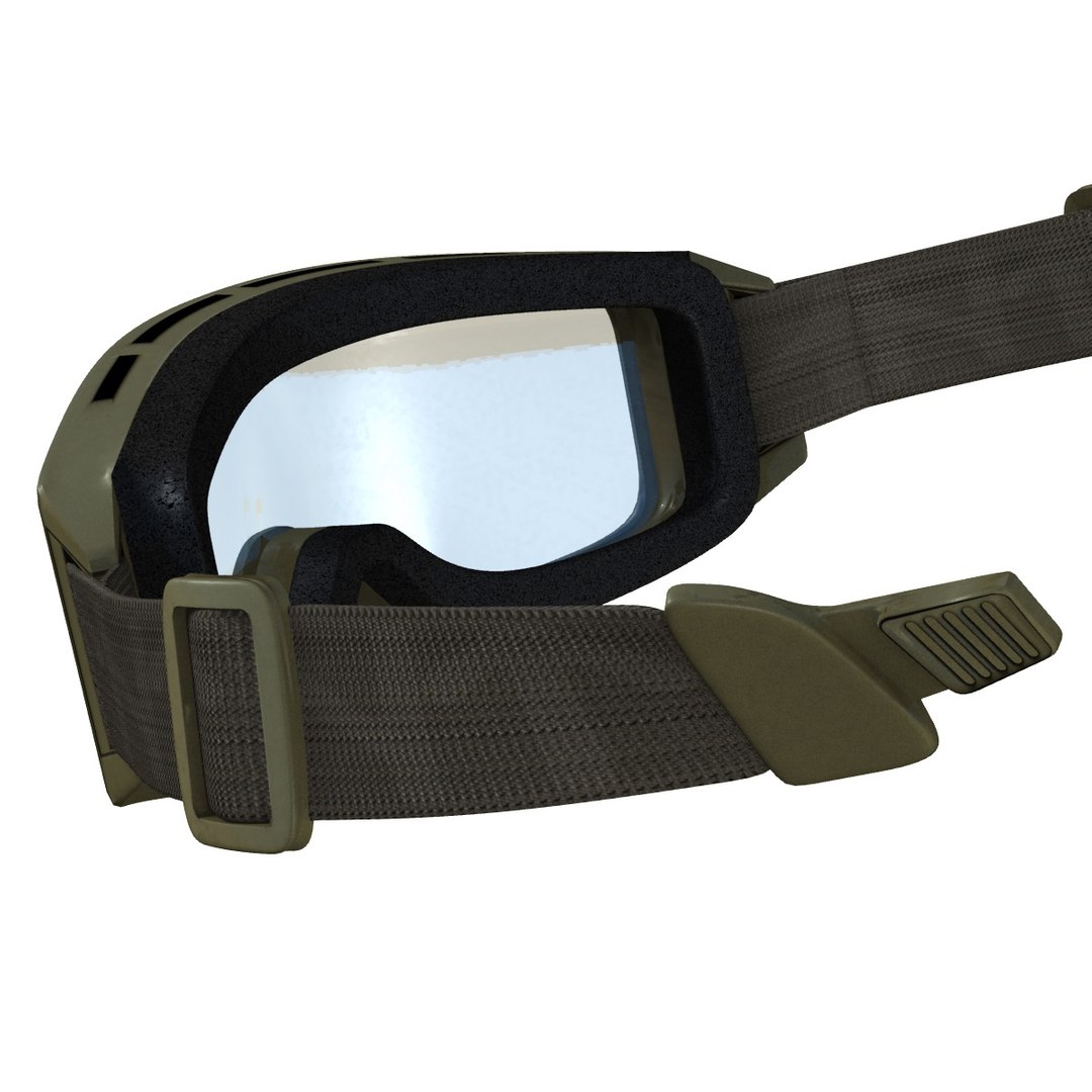 Tactical Goggle 3D Model - TurboSquid 1372657