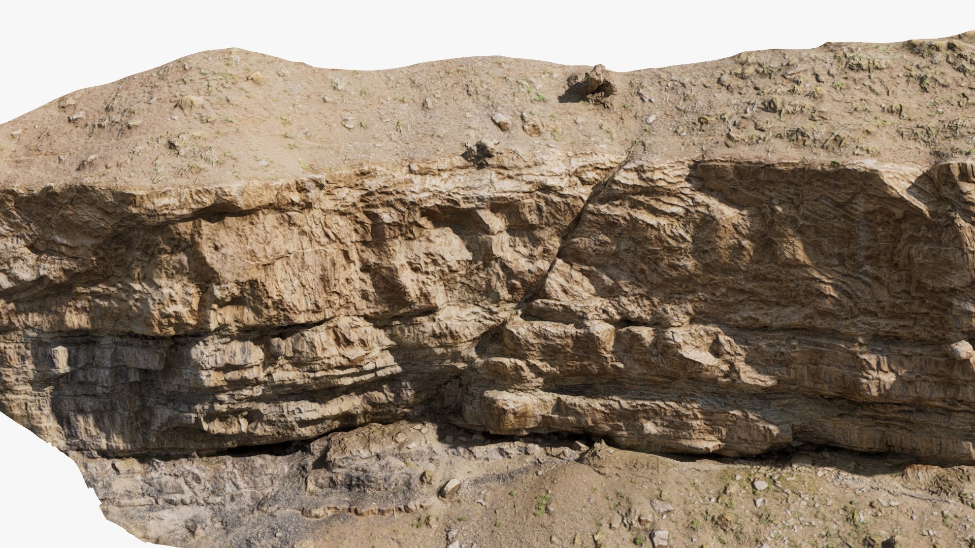 3D Sharp Cliff Scanned StemCell - TurboSquid 2370221