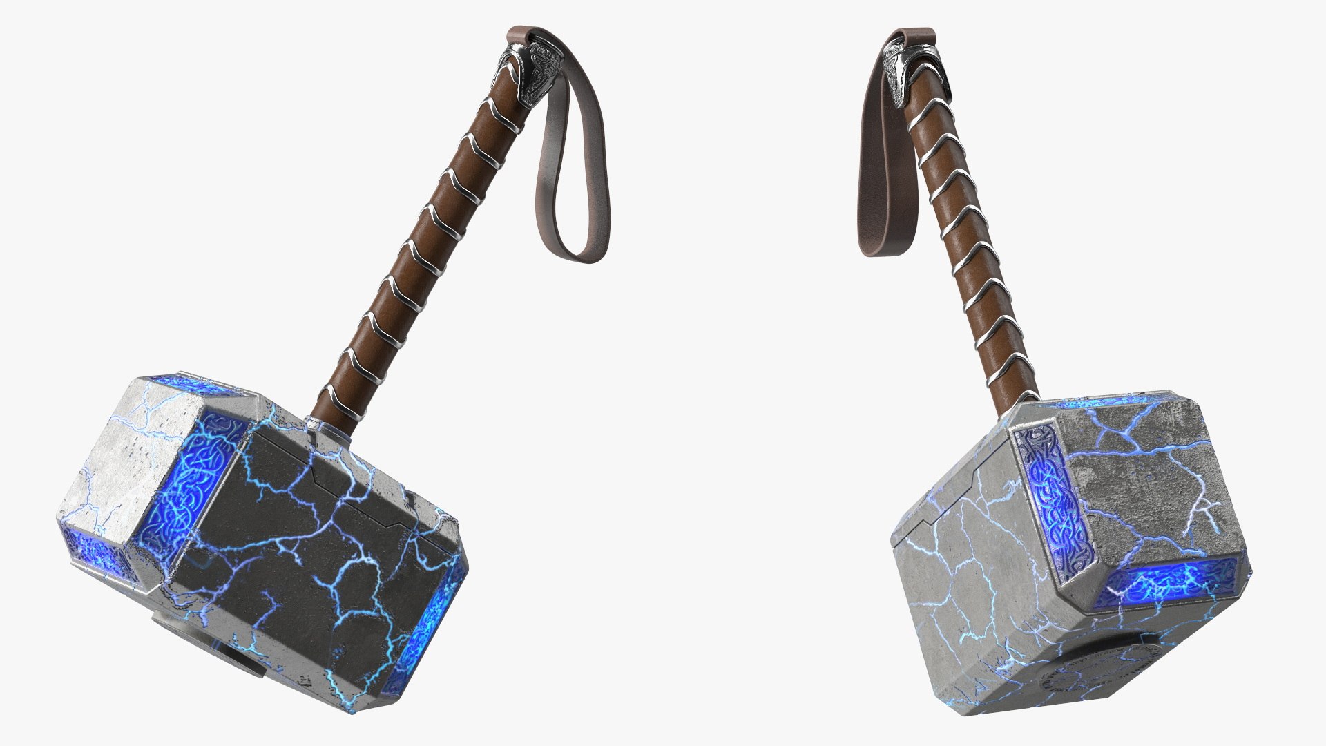 3D Thor Hammer Mjolnir With Glowing Cracks - TurboSquid 2137660