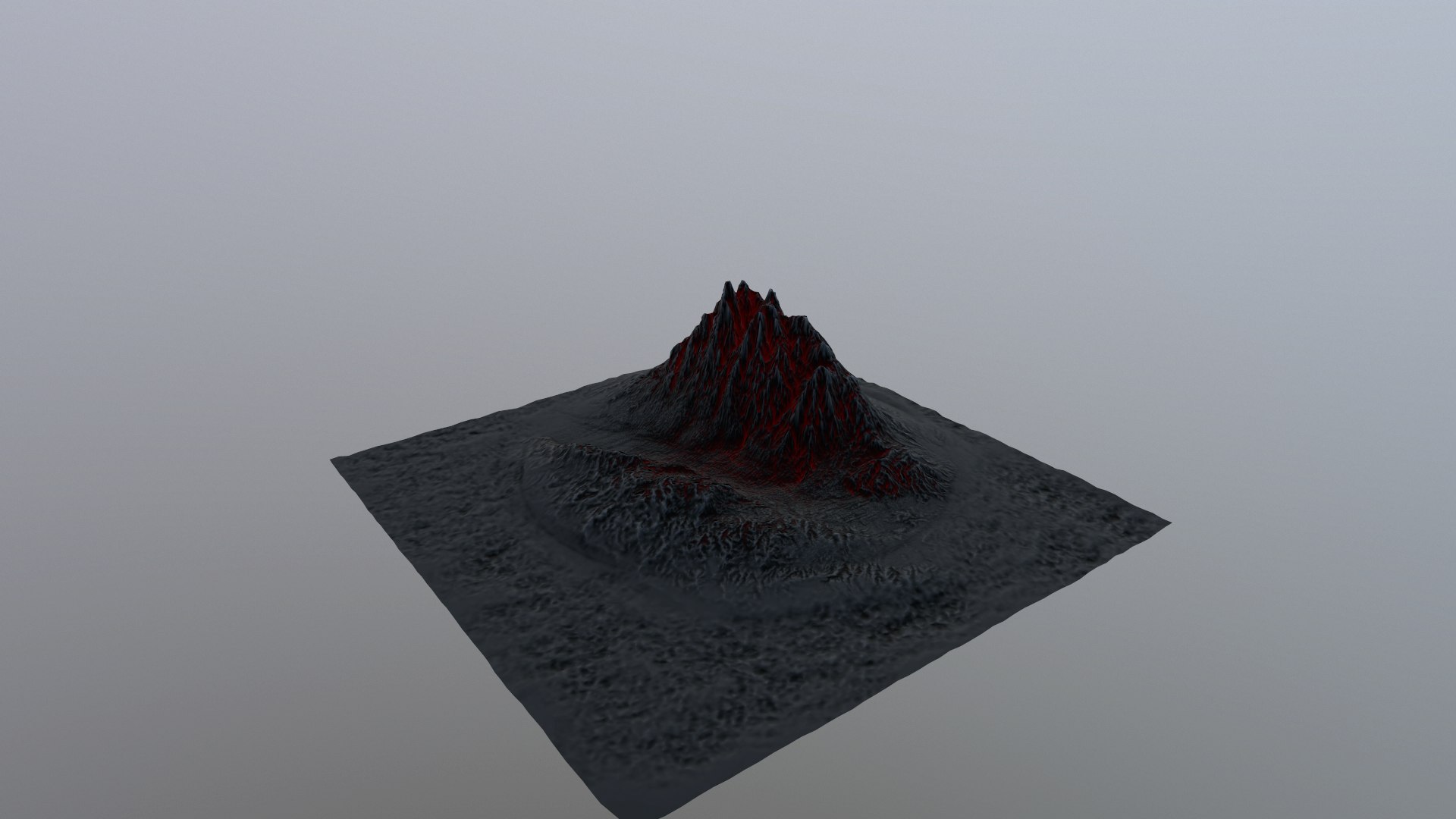 Stylized Mountain 3D Model - TurboSquid 1546464