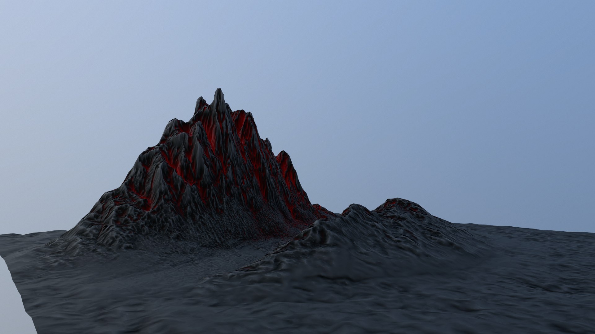Stylized Mountain 3D Model - TurboSquid 1546464