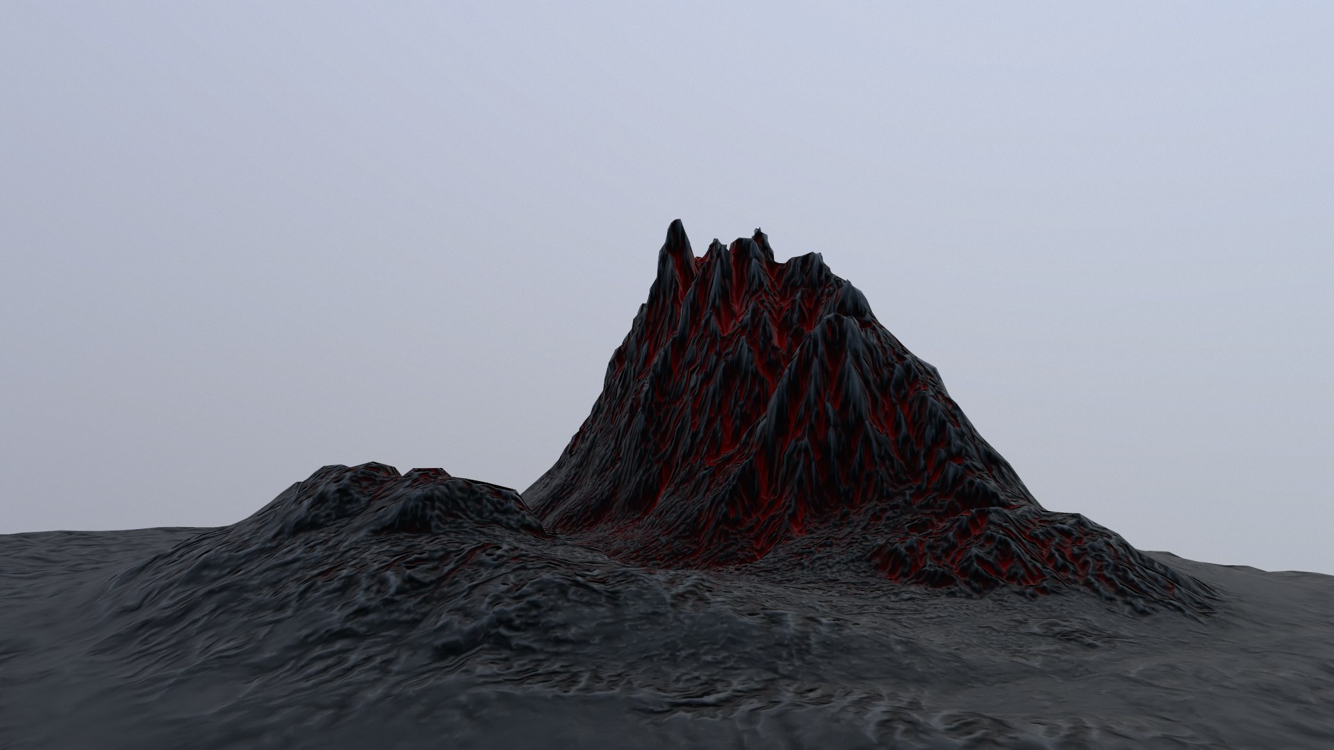 Stylized Mountain 3D Model - TurboSquid 1546464