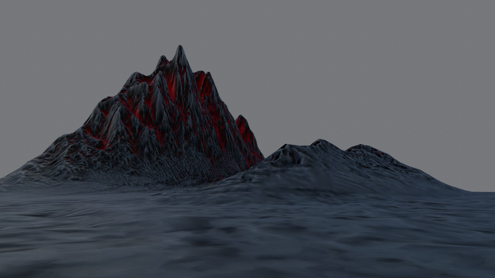 Stylized Mountain 3D Model - TurboSquid 1546464