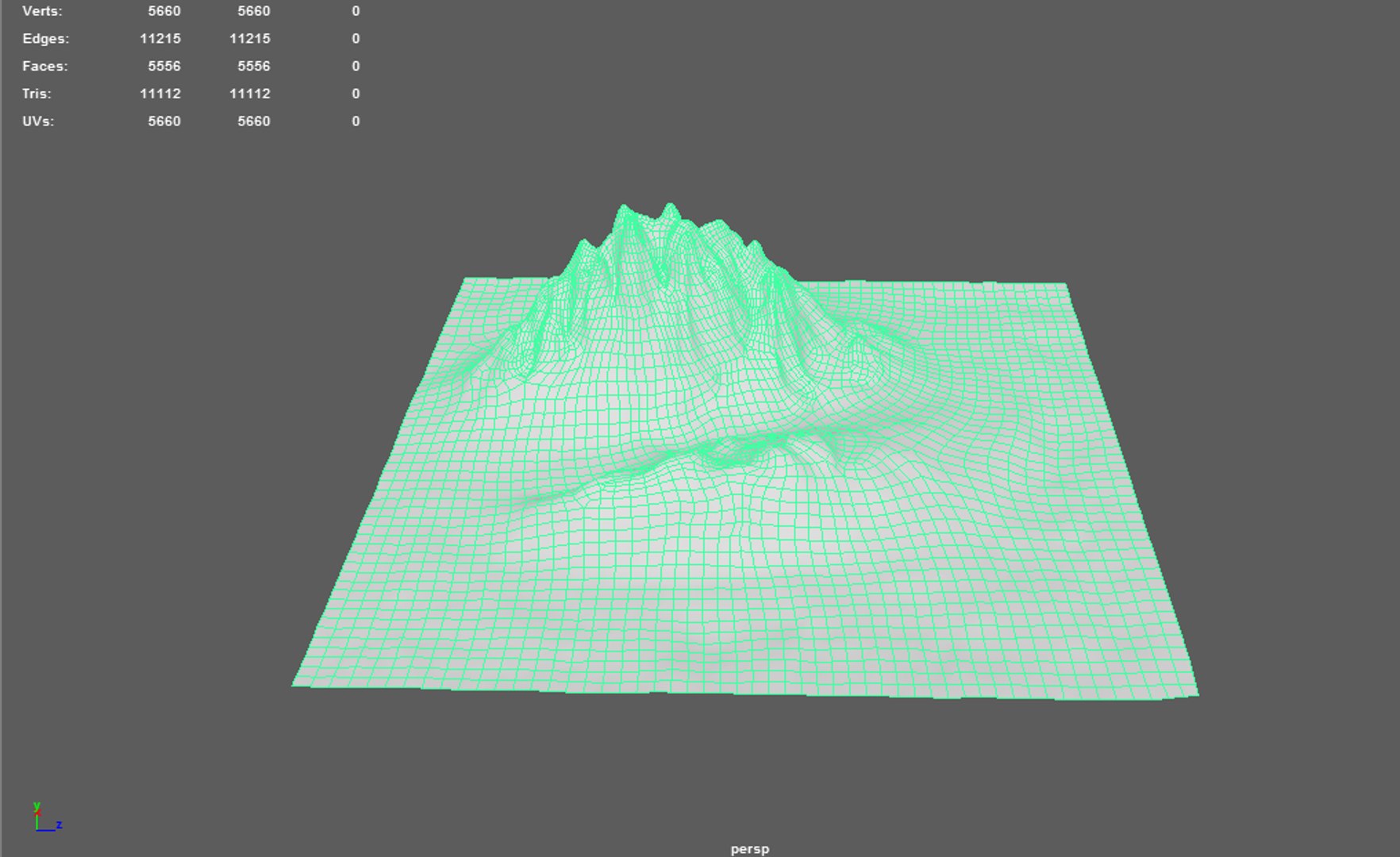 Stylized Mountain 3D Model - TurboSquid 1546464