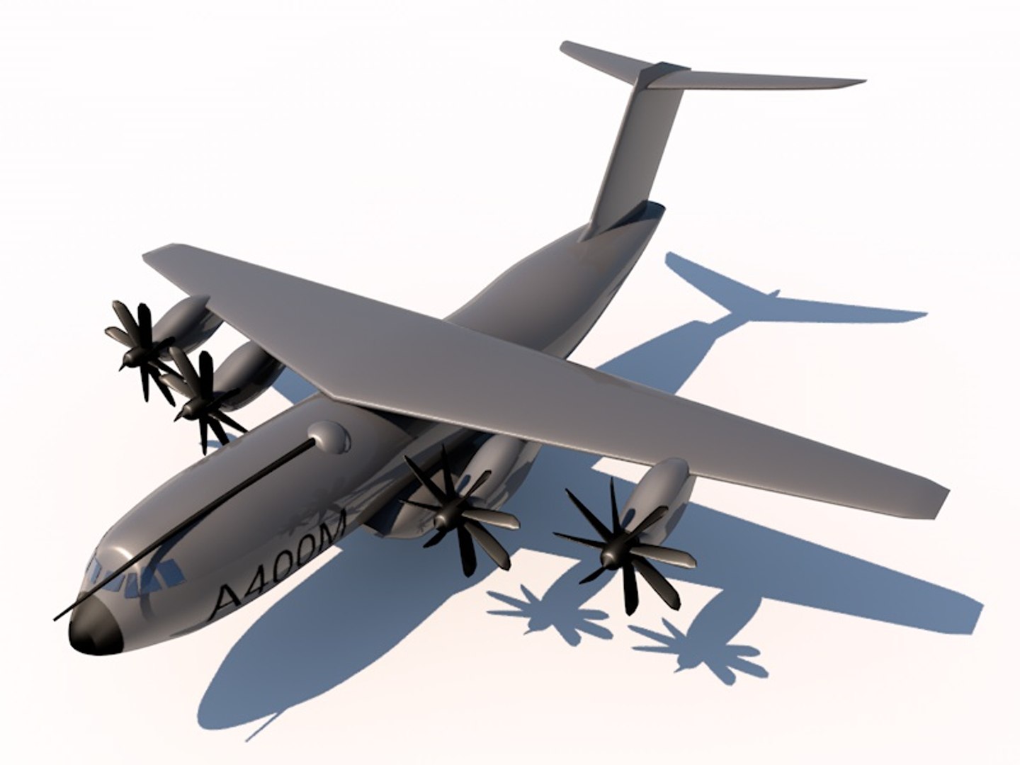 Airbus A400m Military Spain 3d 3ds