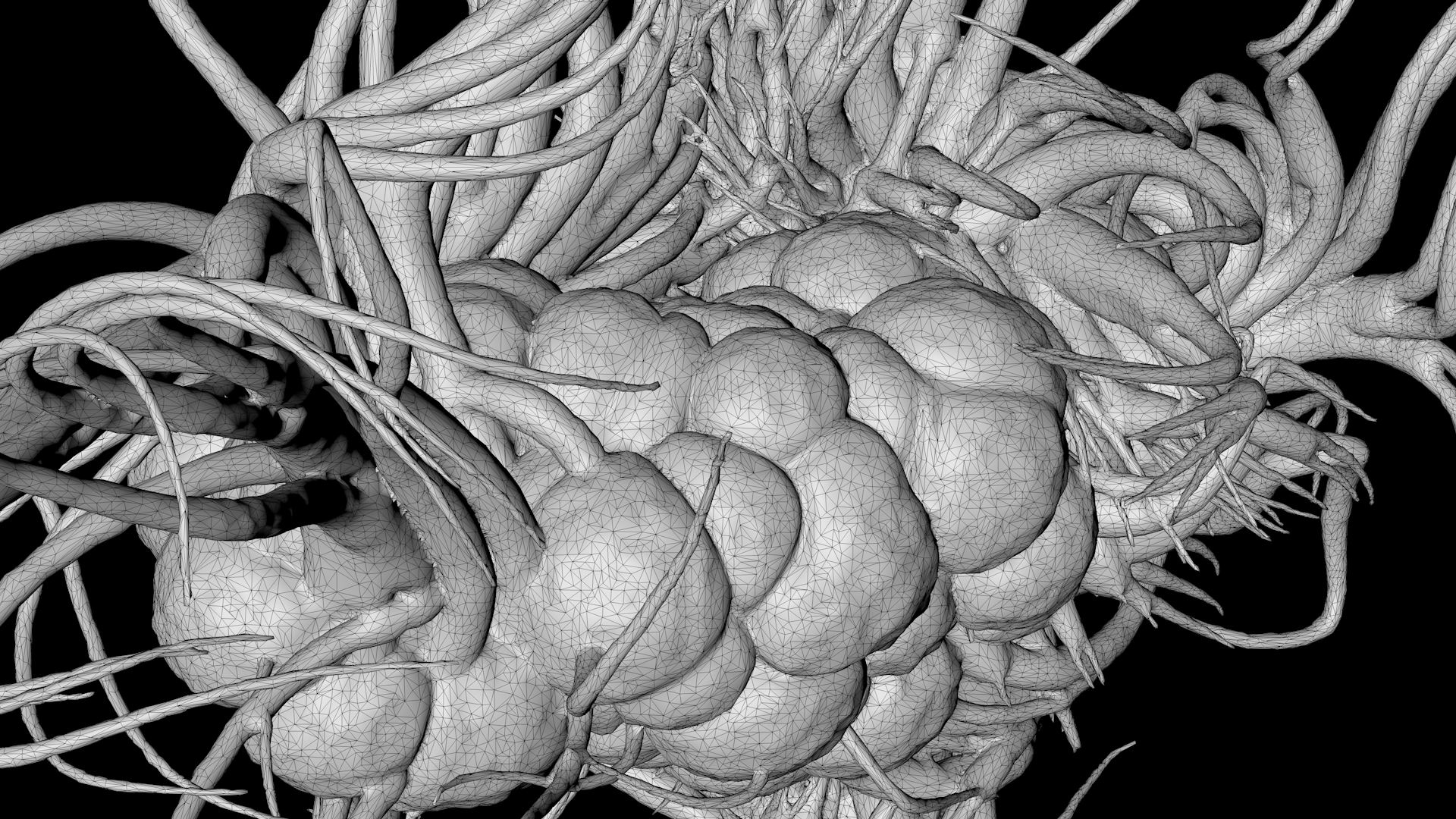 3d Evil Cell Organism