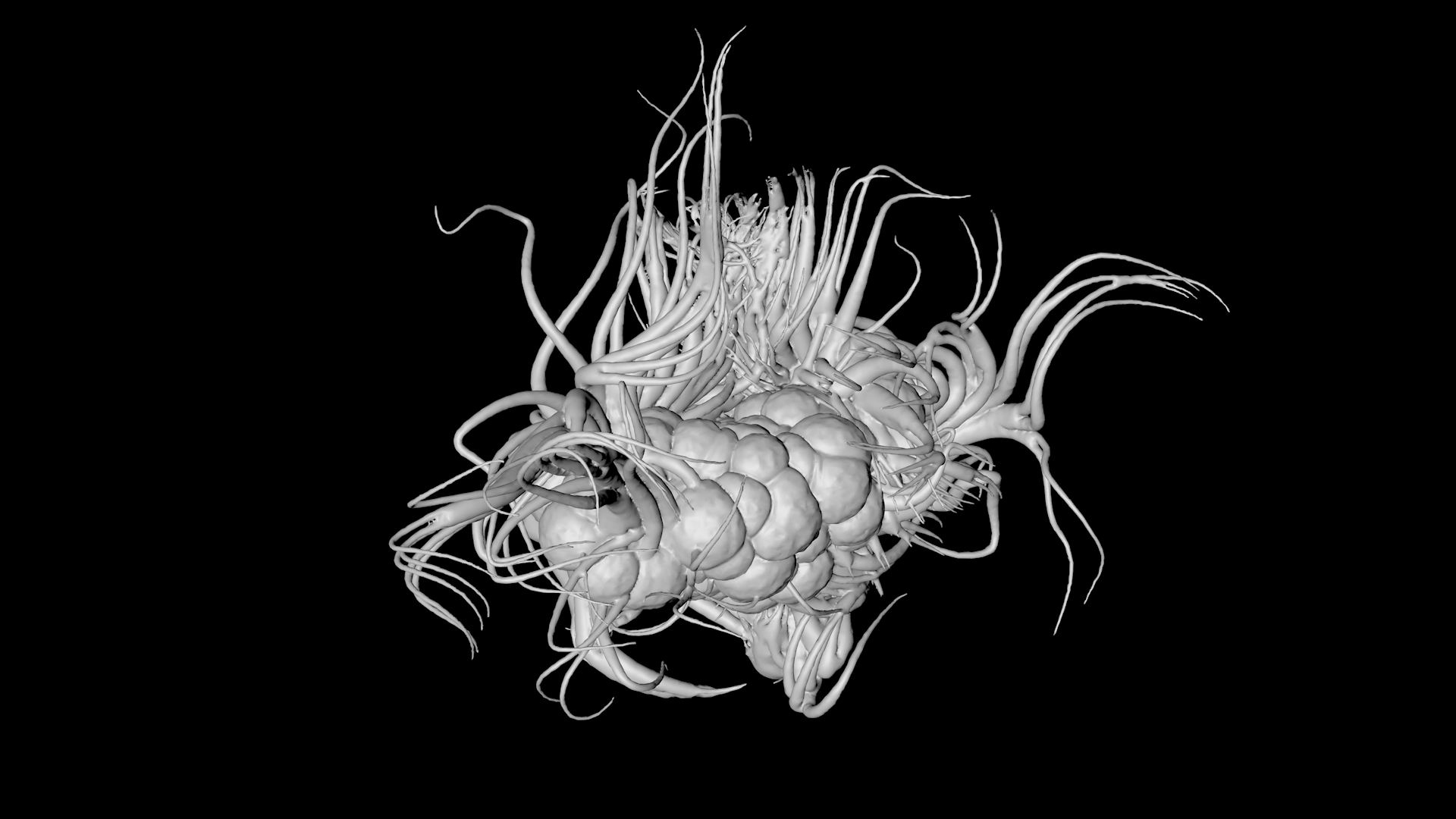 3d Evil Cell Organism