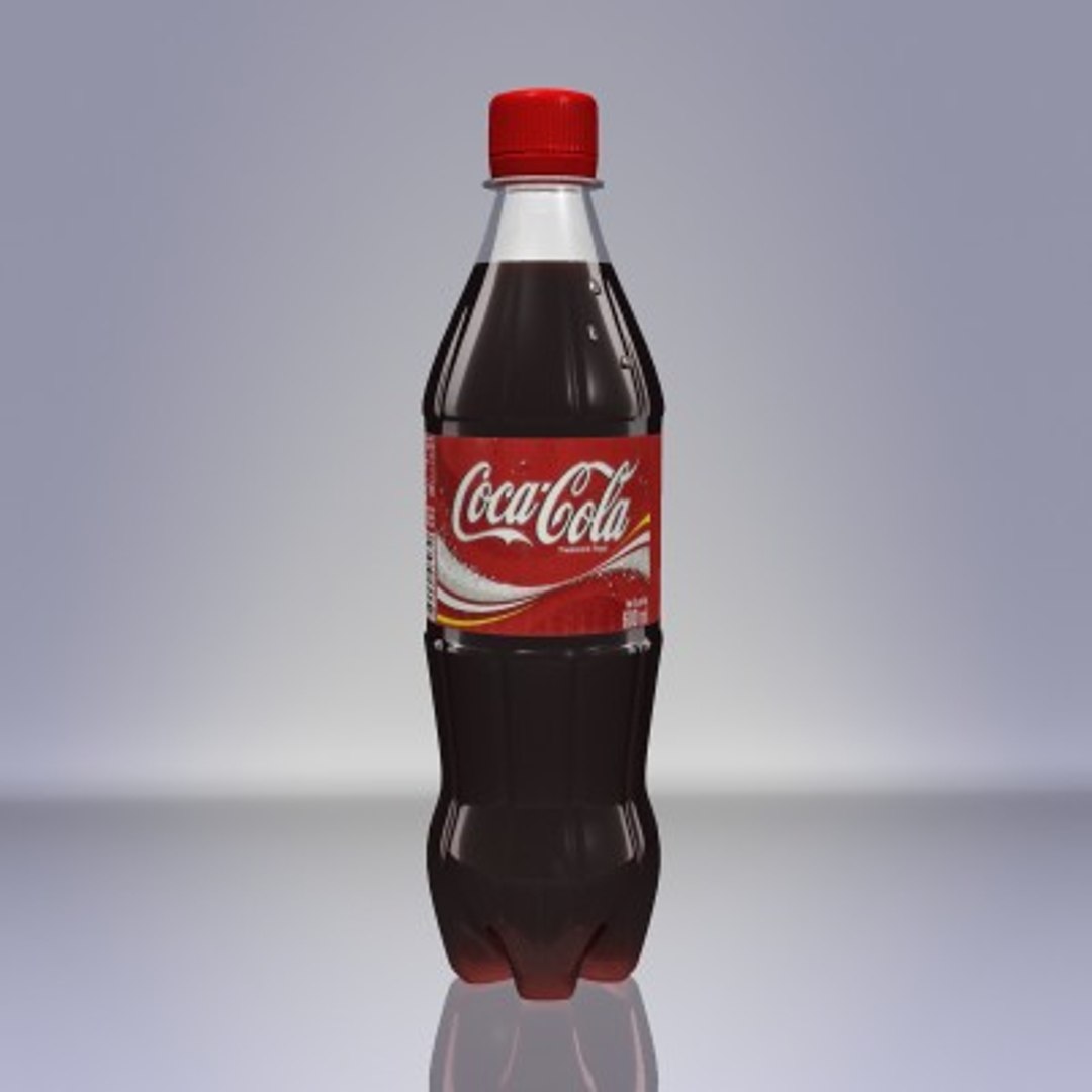 Coca Cola Bottle 3d Model