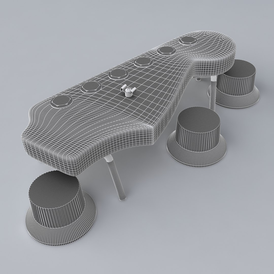 Max Strato Shaped Table Design