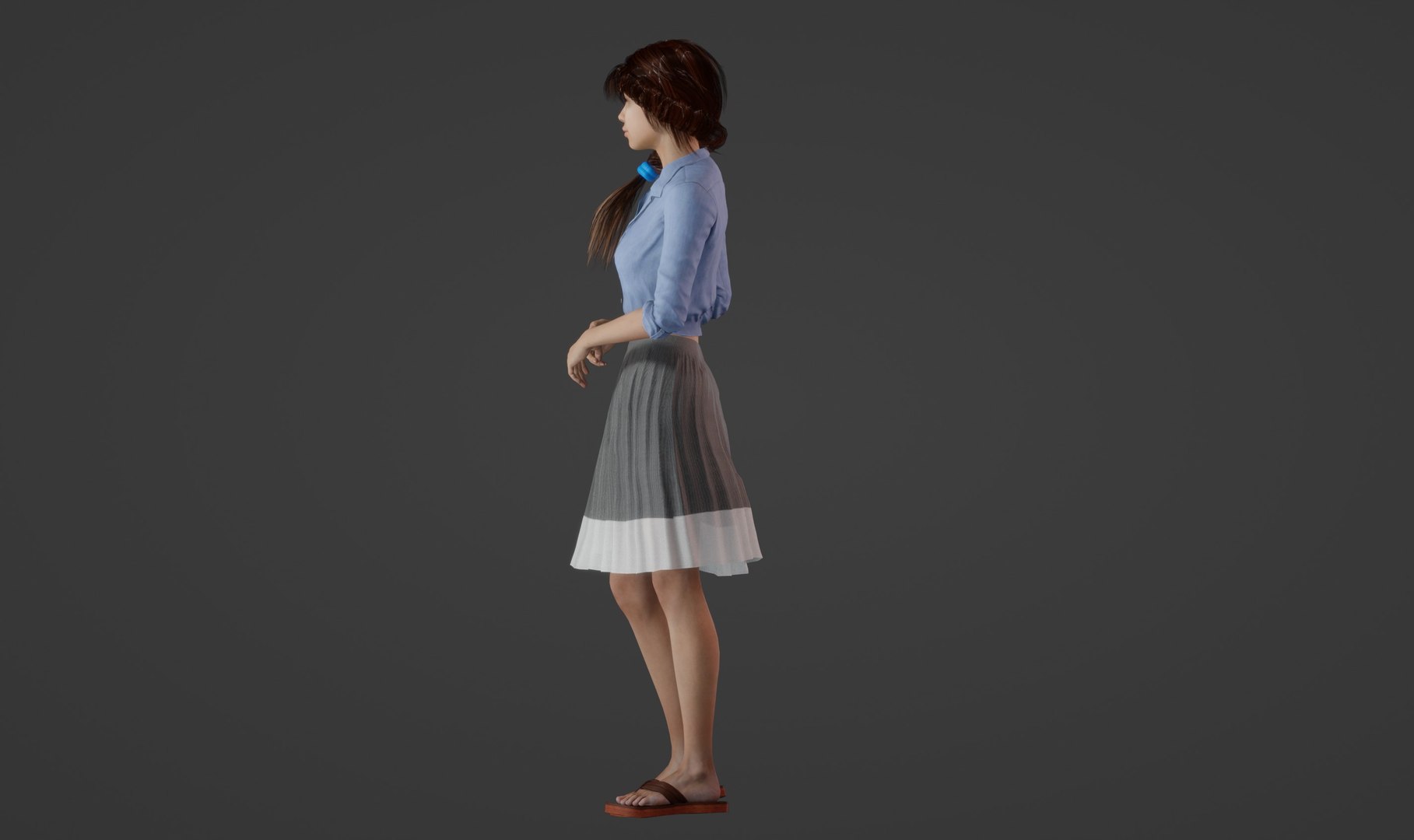 3D Serene Beauty 3D Model Graceful Harmony Model - TurboSquid 2178450