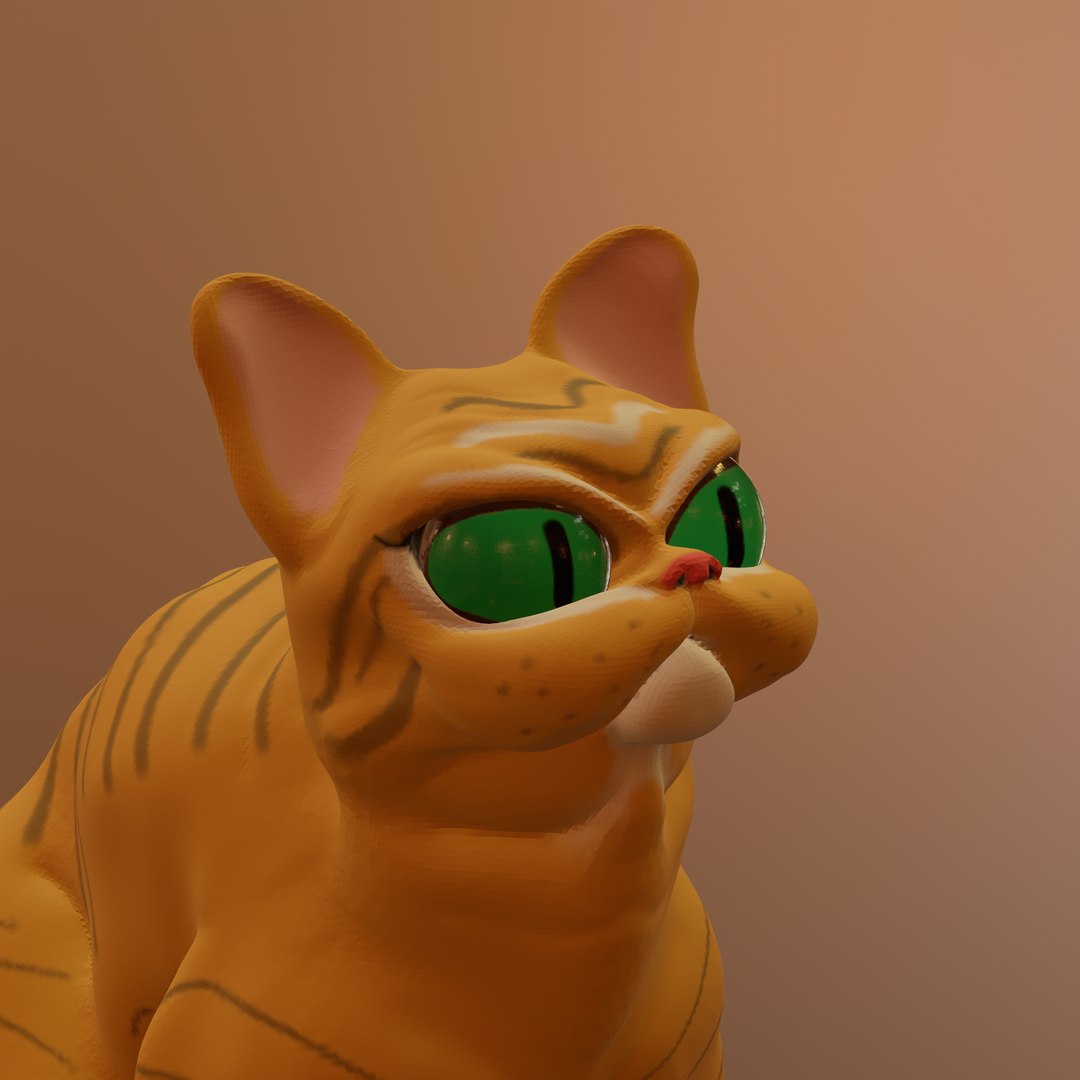 3D Cat Sculpt Nomad - TurboSquid 2156575