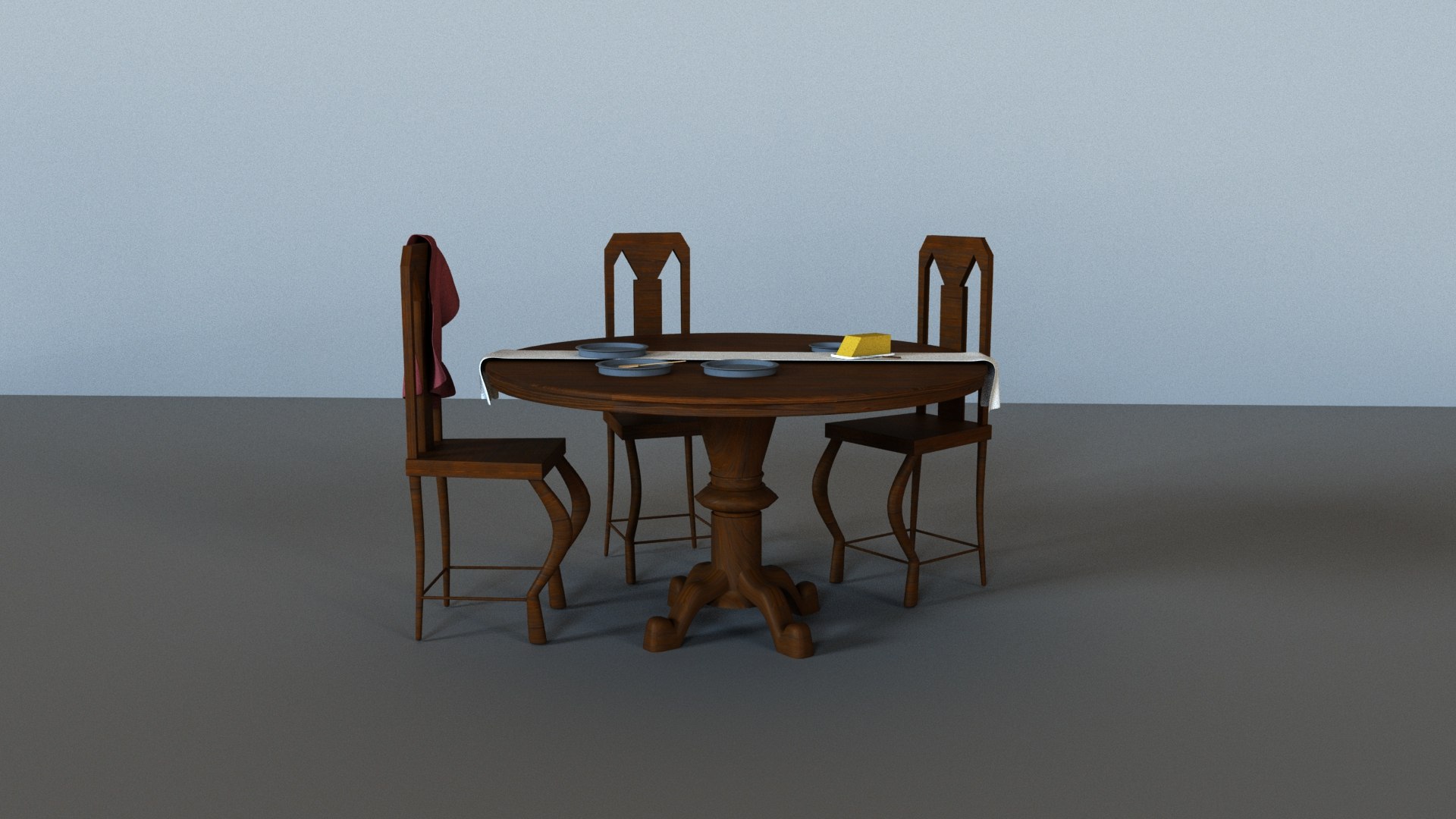 Table 3D Model - TurboSquid 2089224