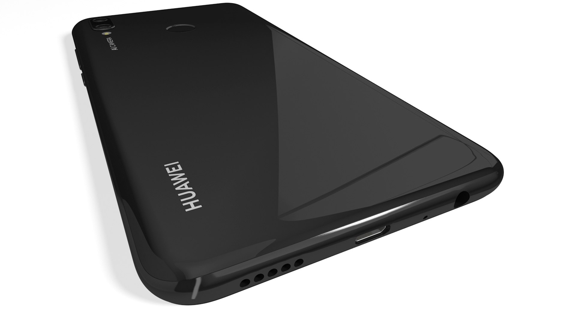 Realistic huawei y9 colors 3D model - TurboSquid 1371071