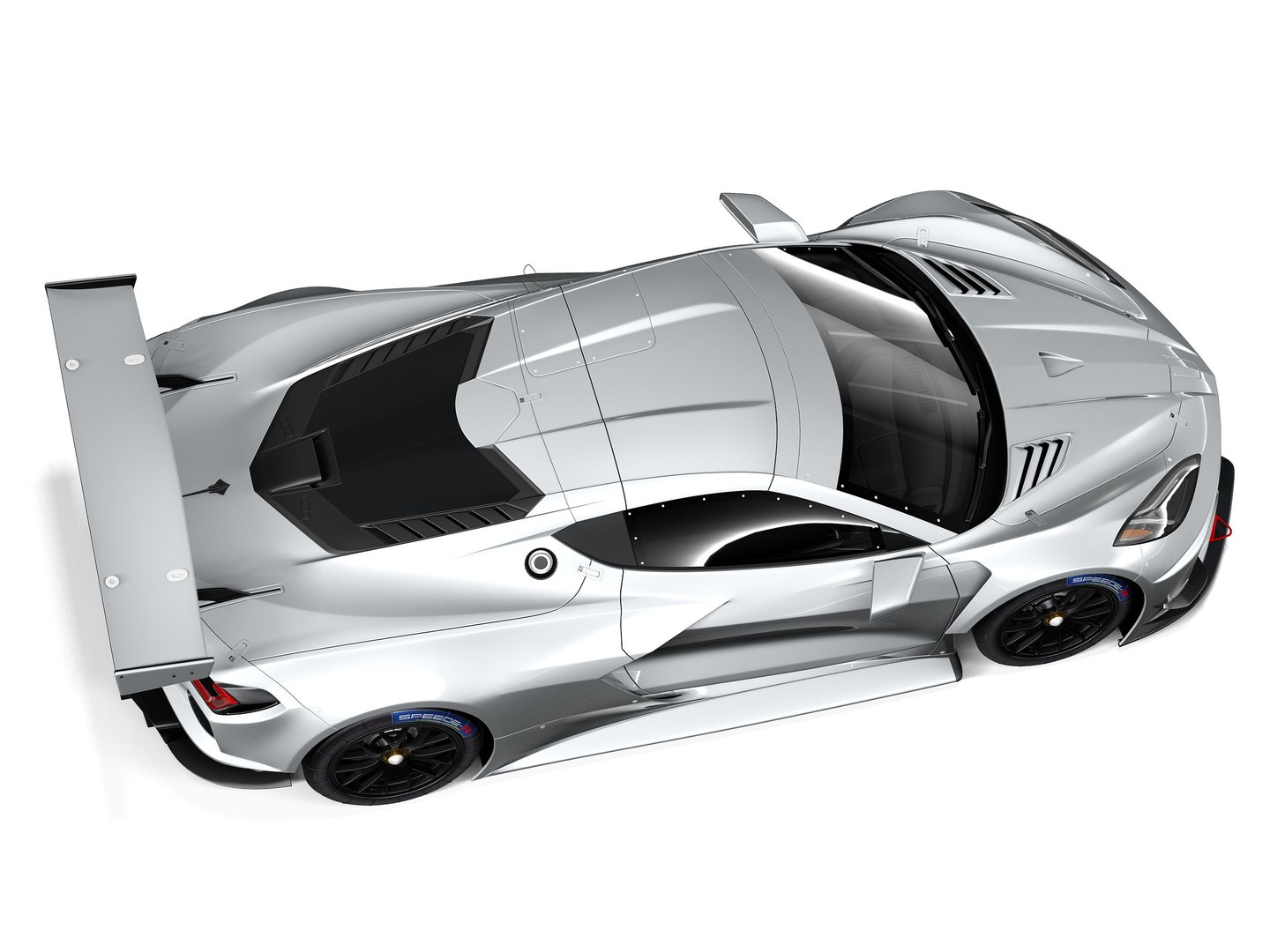 Chevrolet Corvette C8R Racing 2020 3D Model - TurboSquid 2217661