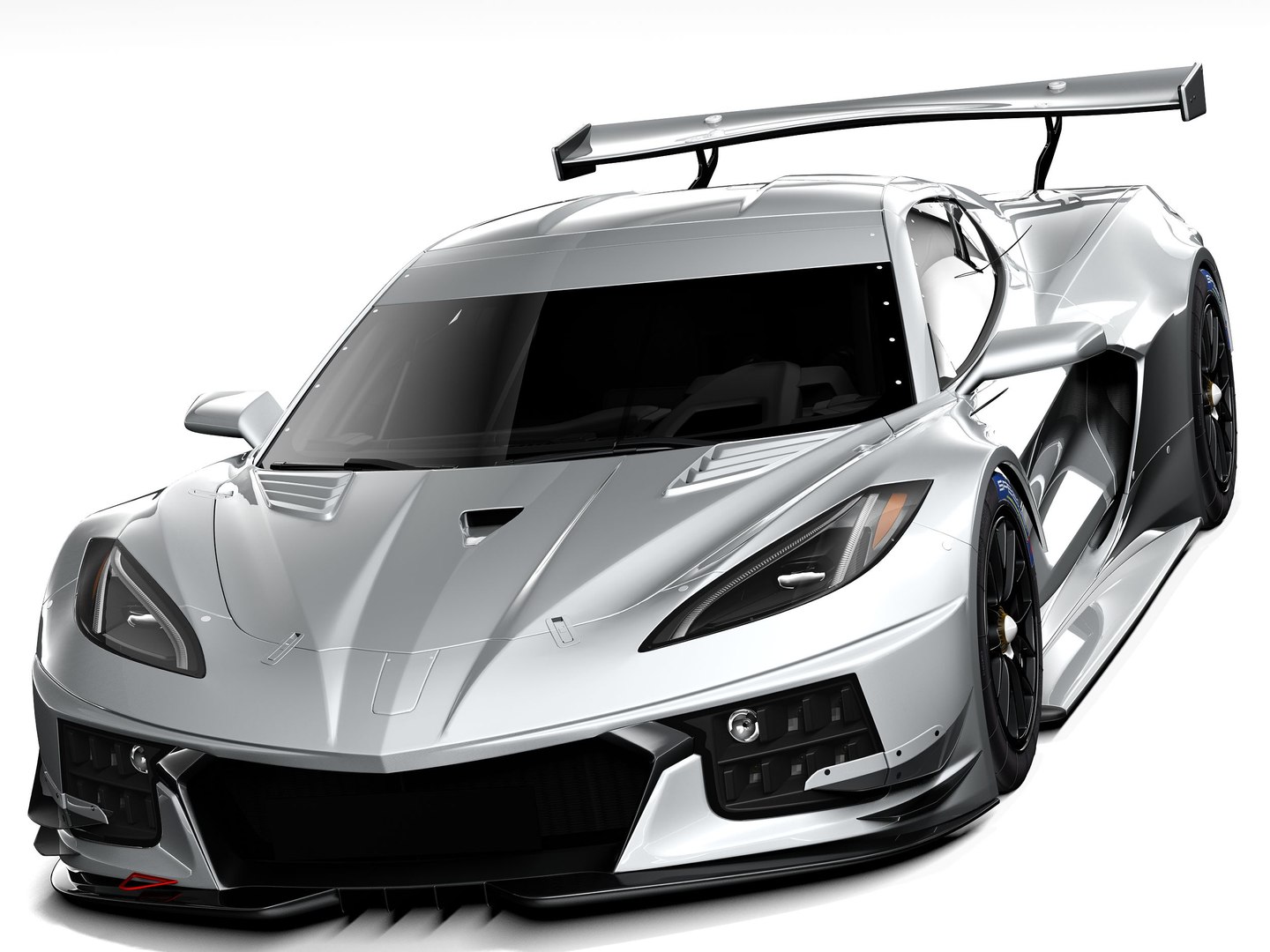 Chevrolet Corvette C8R Racing 2020 3D Model - TurboSquid 2217661