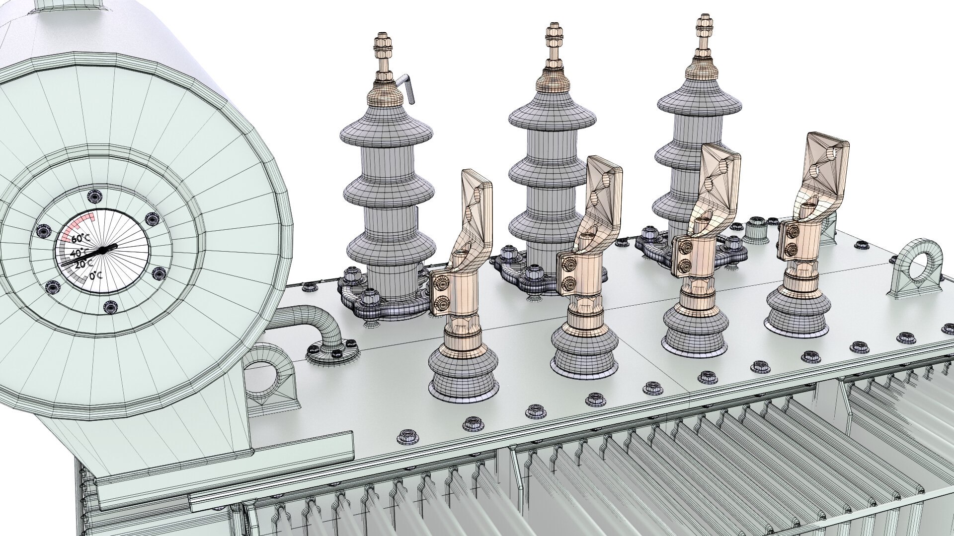3D Transformer Power Distribution - TurboSquid 1686874