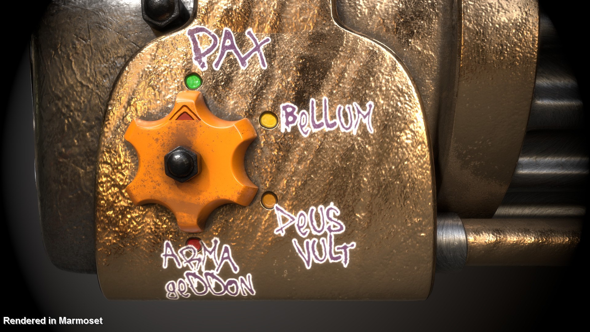 3D Gatling Machine Gun Arcane Jinx LoL Model - TurboSquid 1834986